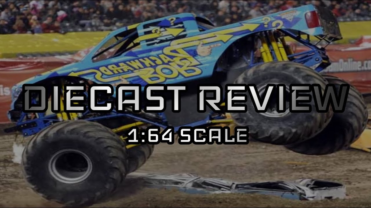 Backwards Bob 2023 Monster Jam 1:64 Diecast Review - YouTube