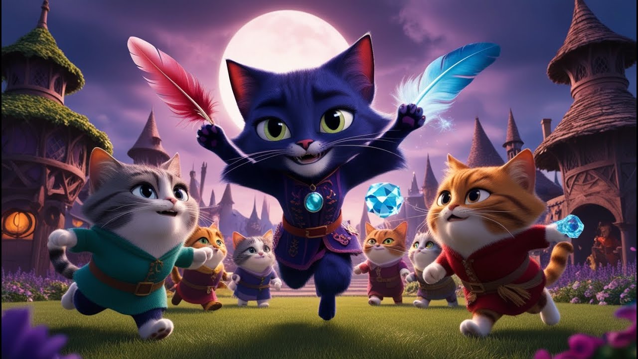 Fur and Fate: The Enchanted Cats Stories 156 #cat #cute #ai #catlover # ...