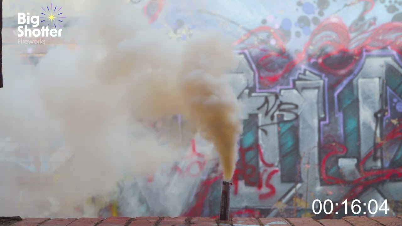 BSF25 Small Smoke Bomb White By Big Shotter Fireworks - 30 Seconds ...