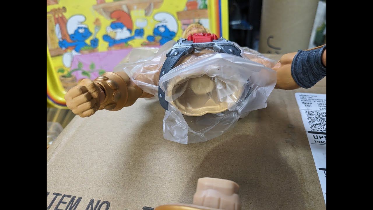 MONDO UNBOXING DISASTER RESOLVED? Broken MOTU He-Man Action Figure ...