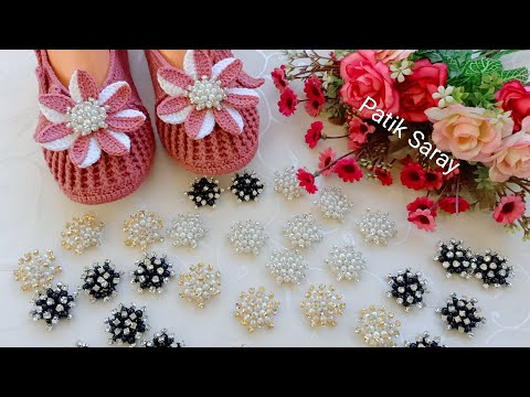 ✨Boncuklarla Patik Süs yapımı✨renk renk yapmak isteyeceğiniz çok güzel bir süs modeli✅