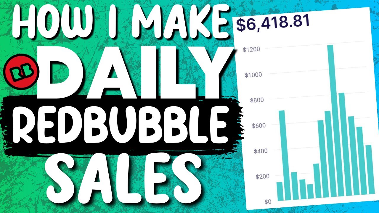 Daily Redbubble Sales! Explained... - YouTube