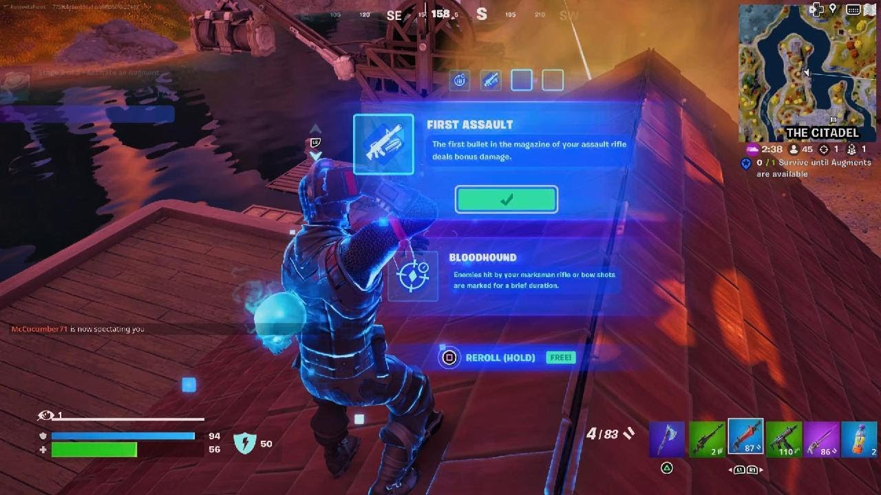 Damage Opponents While Augmented Fortnite EASY WAY - YouTube