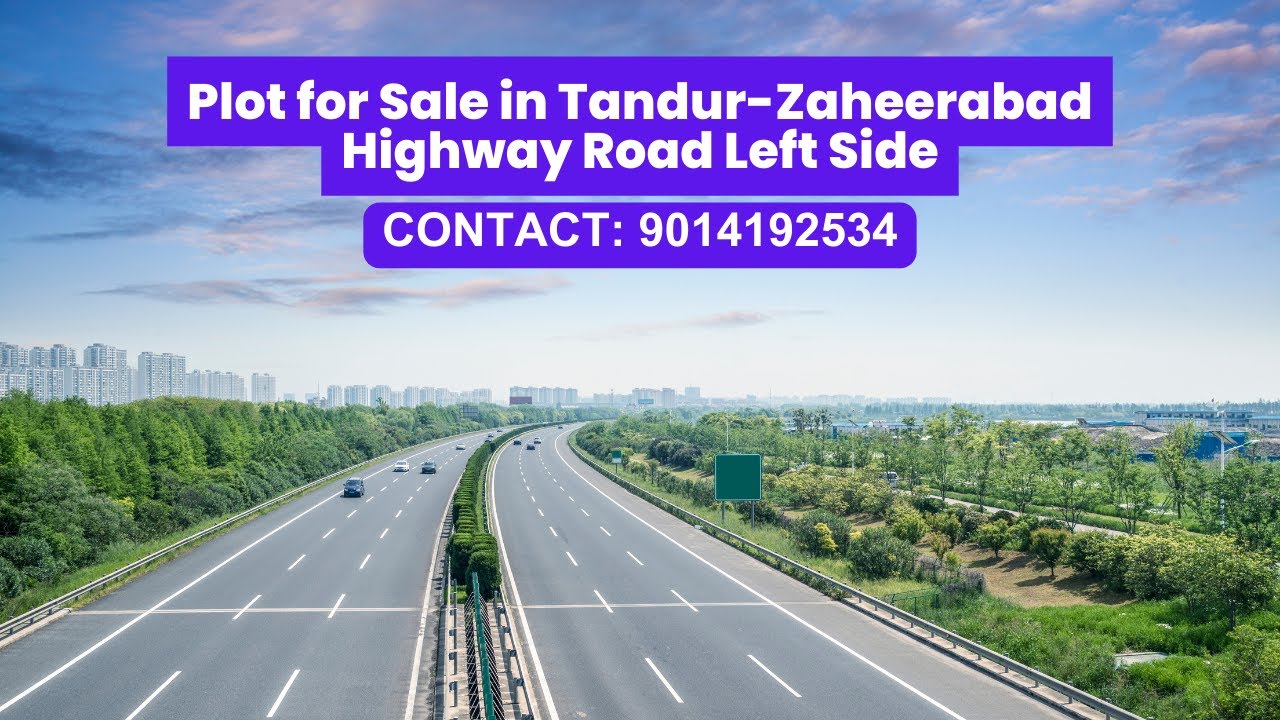 Highway Plot for Sale in Tandur to Zaheerabad | Prime Investment ...