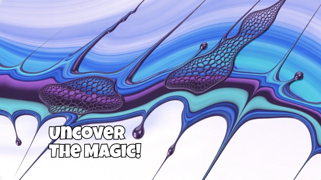 Create EPIC Abstract Art: Acrylic Pouring Magic Revealed! - YouTube