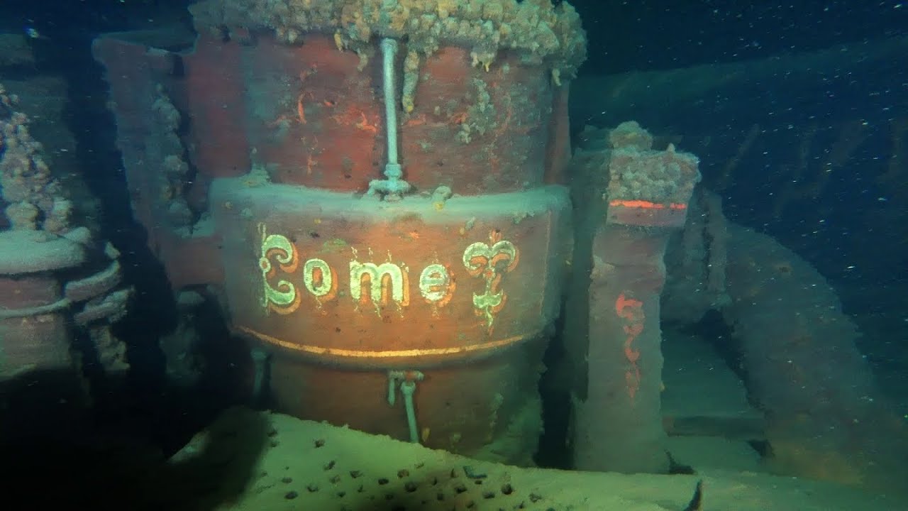 Dive on SS Comet (Whitefish Bay, Lake Superior) - August 17th, 2019 ...