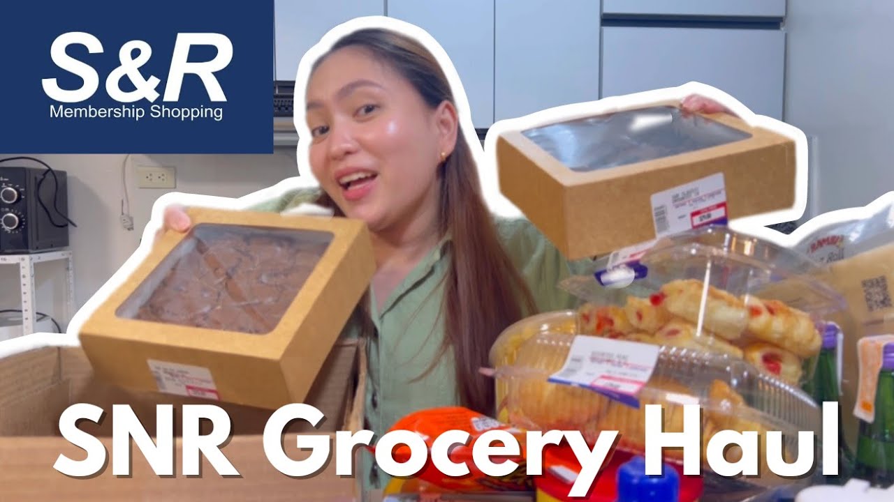 SNR GROCERY HAUL 2024 | Philippines | Mae W. - YouTube