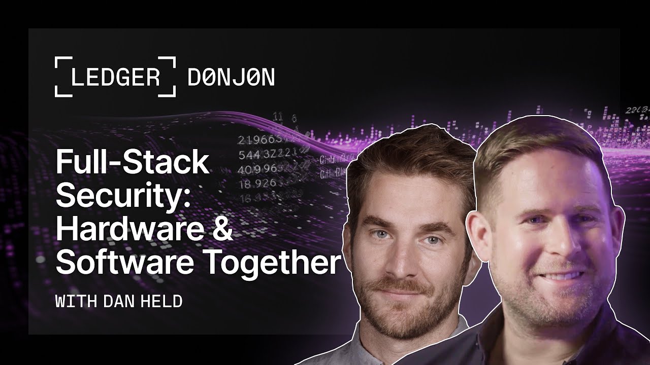 Dan Held with Ledger CTO Charles Guillemet: Full-Stack Security - YouTube