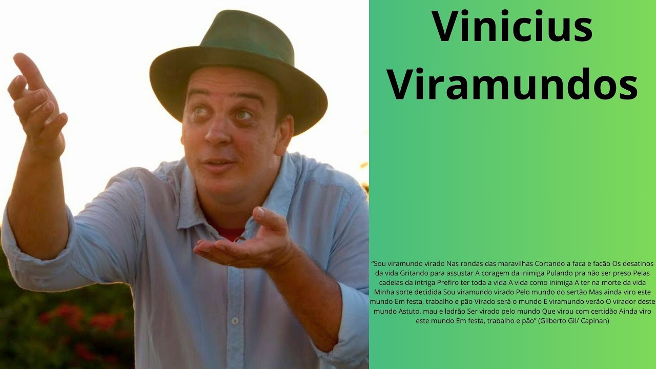 VINICIUS VIRA MUNDO ESCRITOR #oschegadosbrazil #podcasts - YouTube