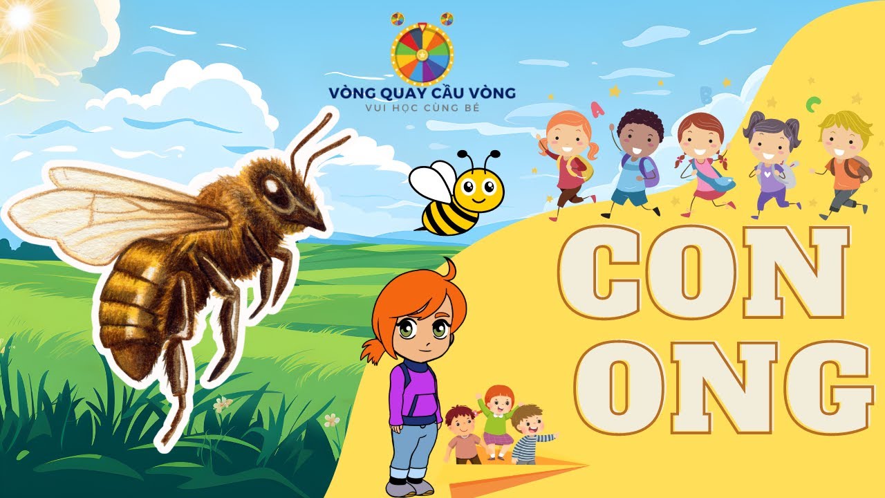 Tập 3: Con Ong là con gì? | Bé khám phá thế giới động vật - YouTube