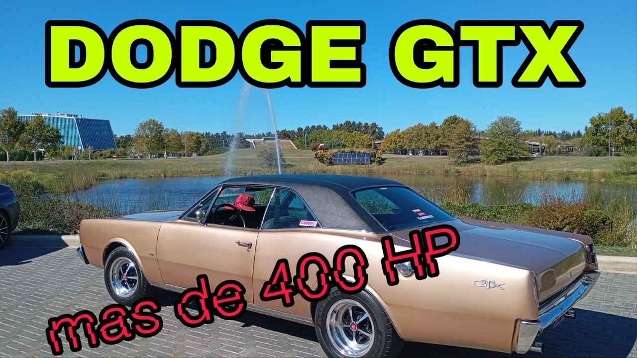 DODGE GTX CON MAS DE 400 HP "EL GF" - YouTube