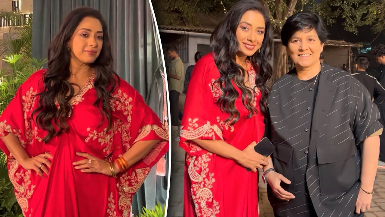 Rupali Ganguly और Falguni Pathak एक साथ आई नजर, दोनों ने एक दूसरे से की ...