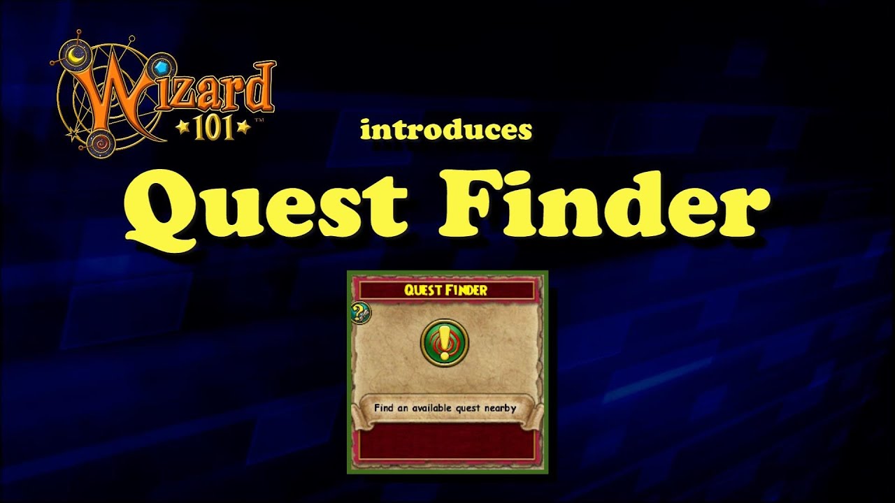 Wizard101 Quest Finder - YouTube