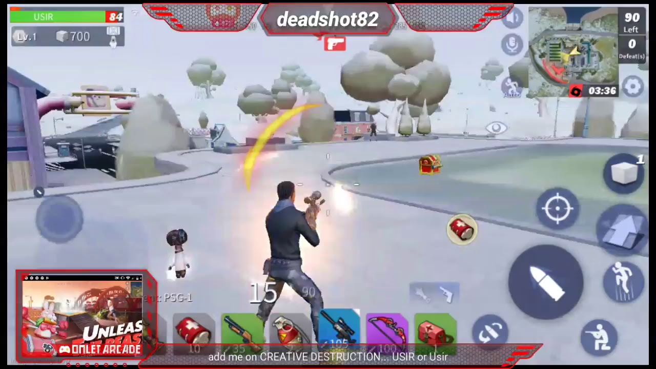 Watch me play Creative Destruction via Omlet Arcade! - YouTube