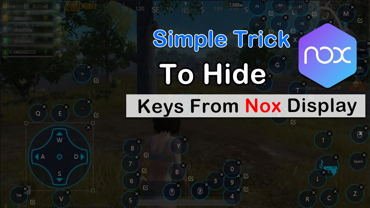 How to Hide Controller Key on Nox Display | Hide keys from Nox Display ...
