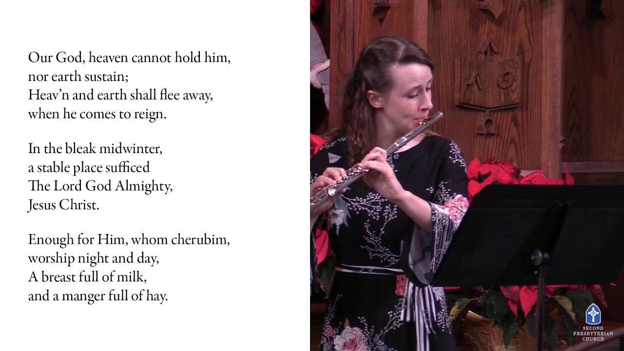 122720 12 Offertory: "In the Bleak Midwinter / Harold Drake (1888-1976 ...