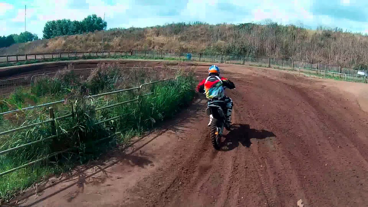 Following Thomas Batts Mildenhall Motocross Track - YouTube
