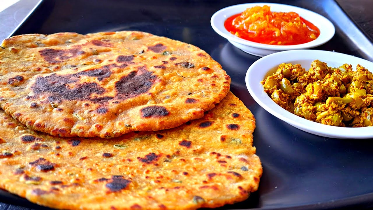 Dashmi Roti Recipe | Thalipeeth Recipe | Healthy and Tasty | Mix Aate ...