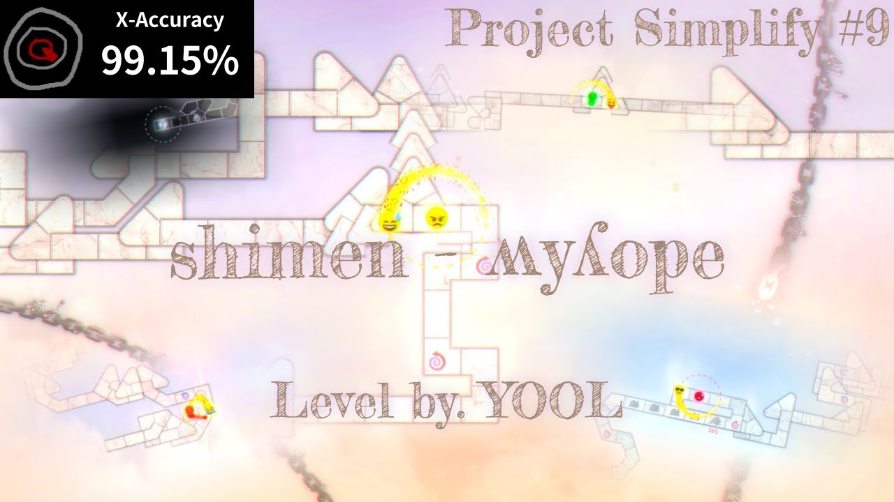 [ADOFAI Strict] Project : Simplify #9 | shimen - ʍyʎope by. YOOL - YouTube