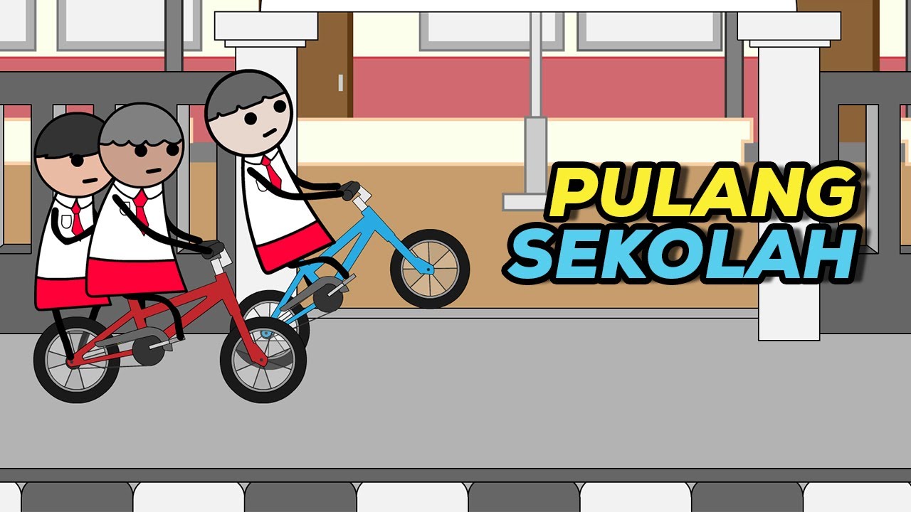 Pulang Sekolah Lanjut Push Rank - Animasi Bocil - YouTube
