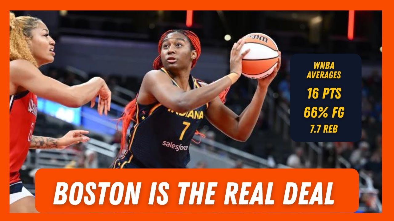 Aliyah Boston's WNBA Takeover: Dominating the League as a Rookie - YouTube