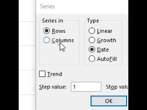 "Mastering Excel: Creating Date Sequences in Columns Tutorial! 🗓️💻 #shorts - YouTube