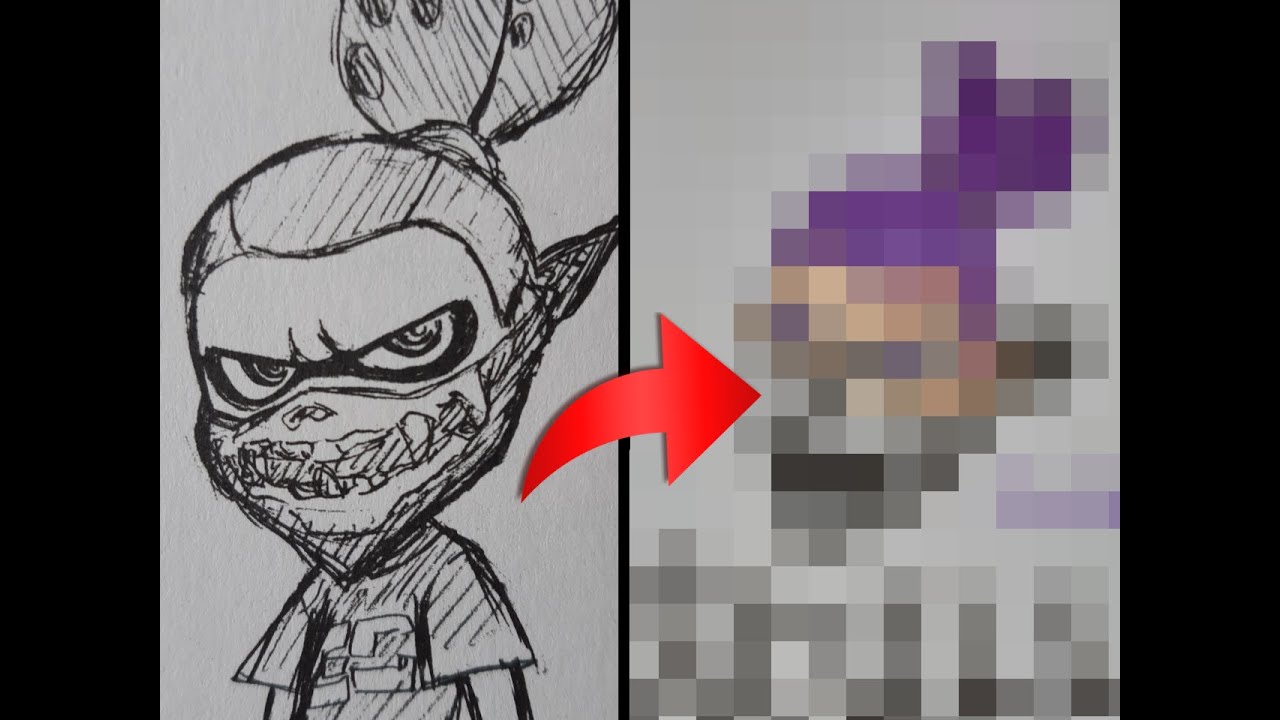 DRAWING SKULL (Splatoon Manga) - YouTube