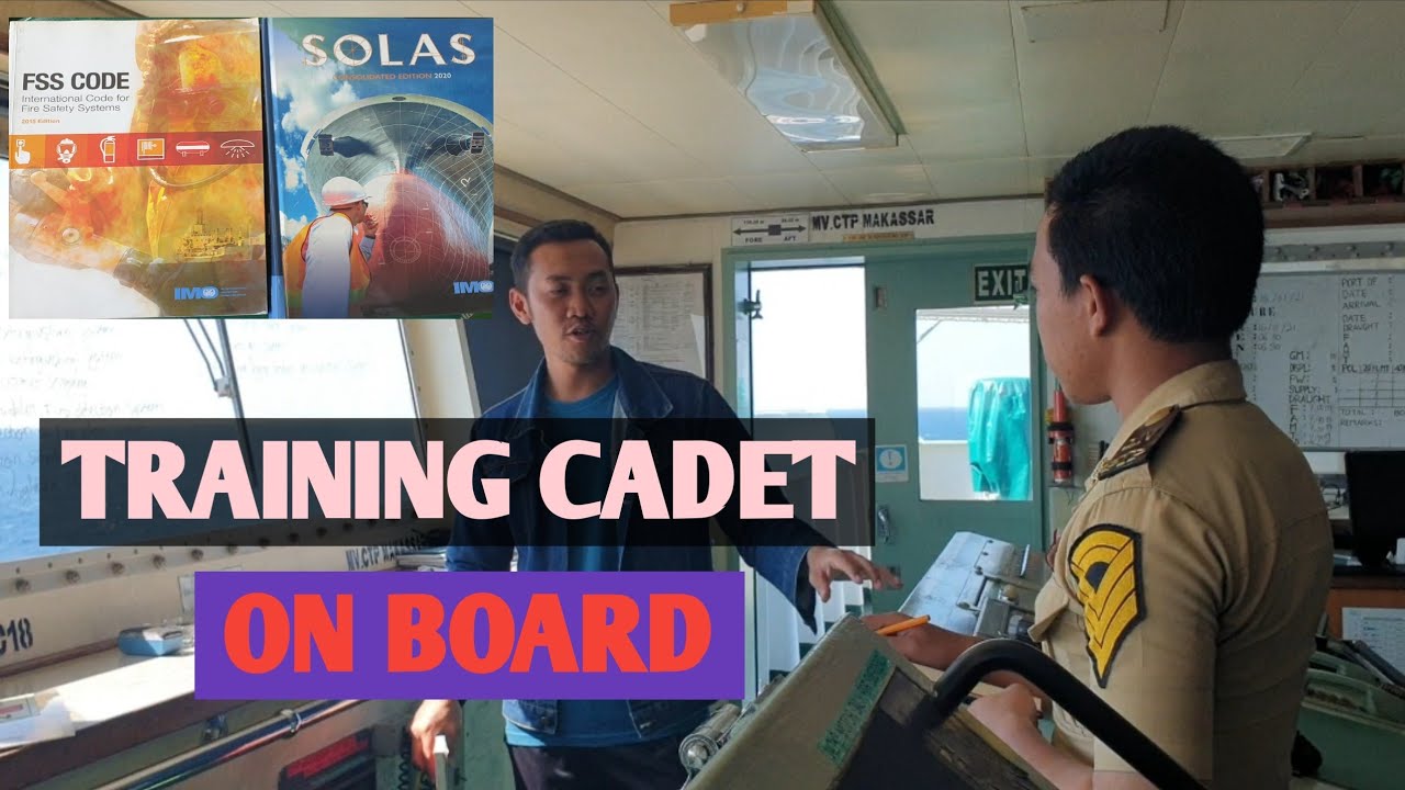 EDUKASI DECK CADET DIATAS KAPAL OLEH MUALIM 3 - Ship Channel - YouTube