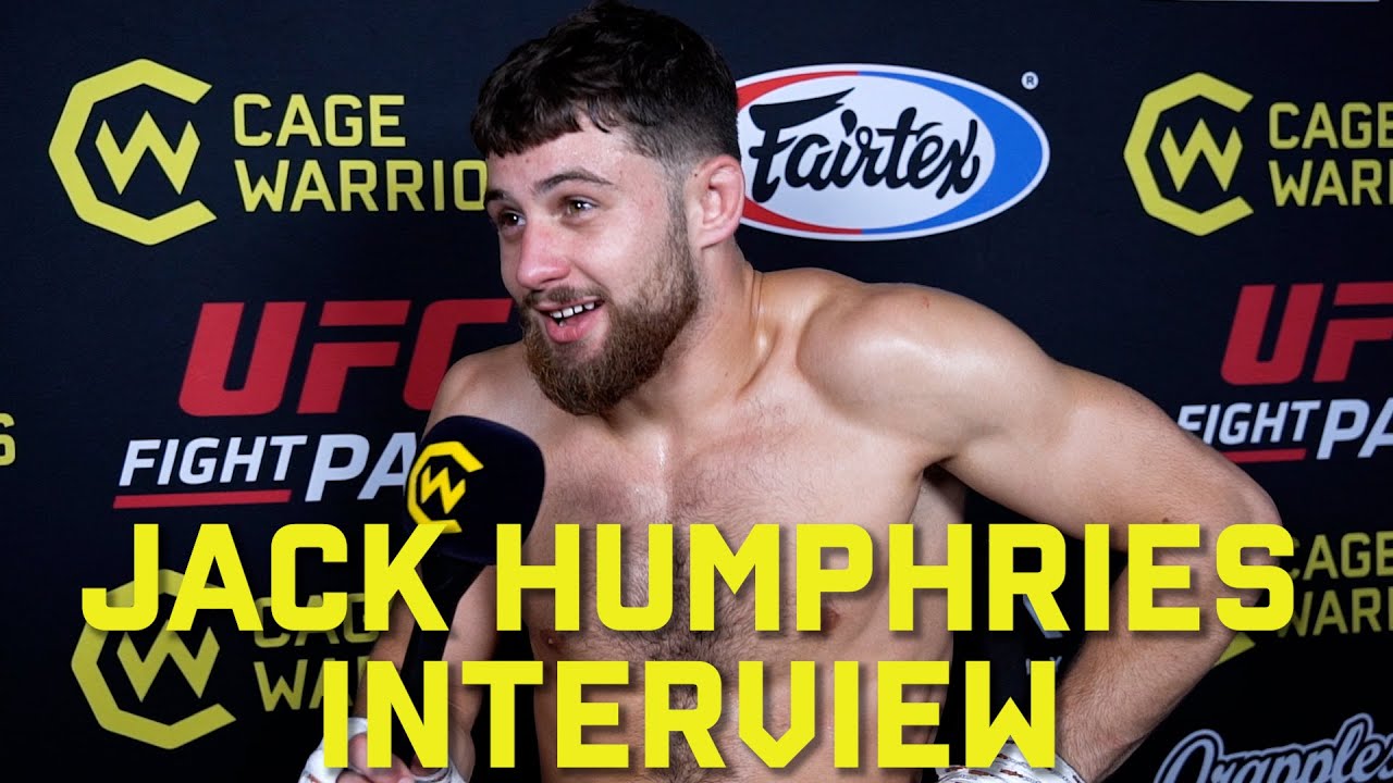 CW 178: Jack Humphries Post-Fight Interview - YouTube
