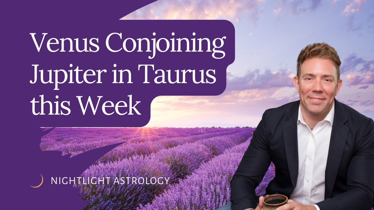 Venus Conjoining Jupiter in Taurus this Week - YouTube