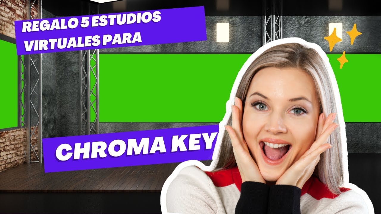 Regalo fondos para chroma key gratis - YouTube