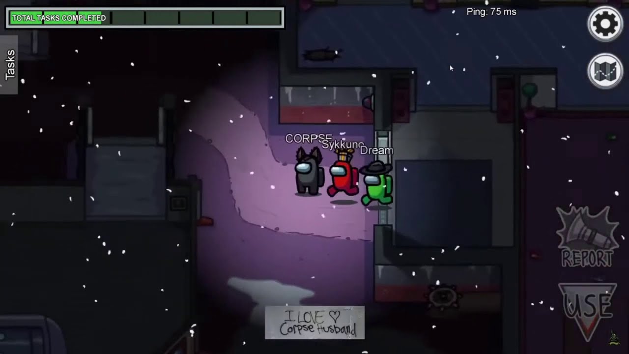 CORPSE funniest moments in among us with proximity chat - YouTube