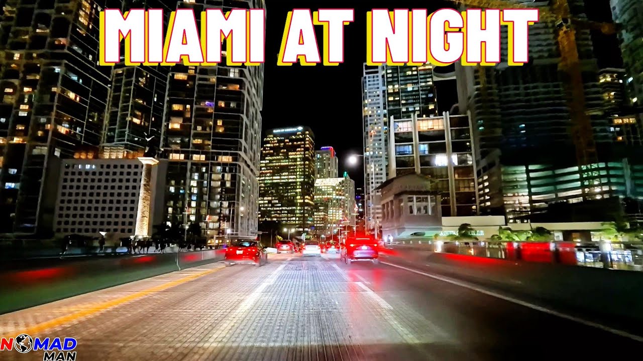 Miami After Dark: Exploring The City Streets In 2024 - YouTube