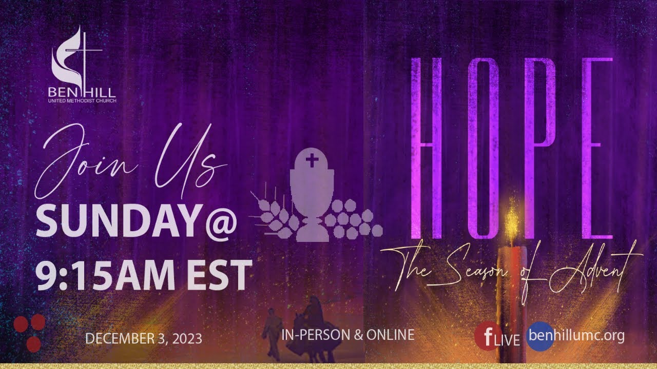 First Sunday of Advent & Communion Sunday - YouTube