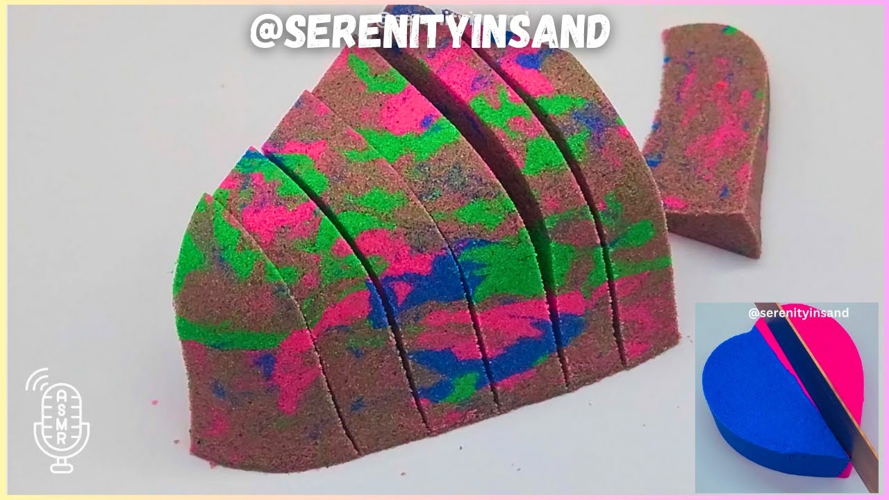 Very Calming and Relaxing Kinetic Sand ASMR Sounds 89 # ...