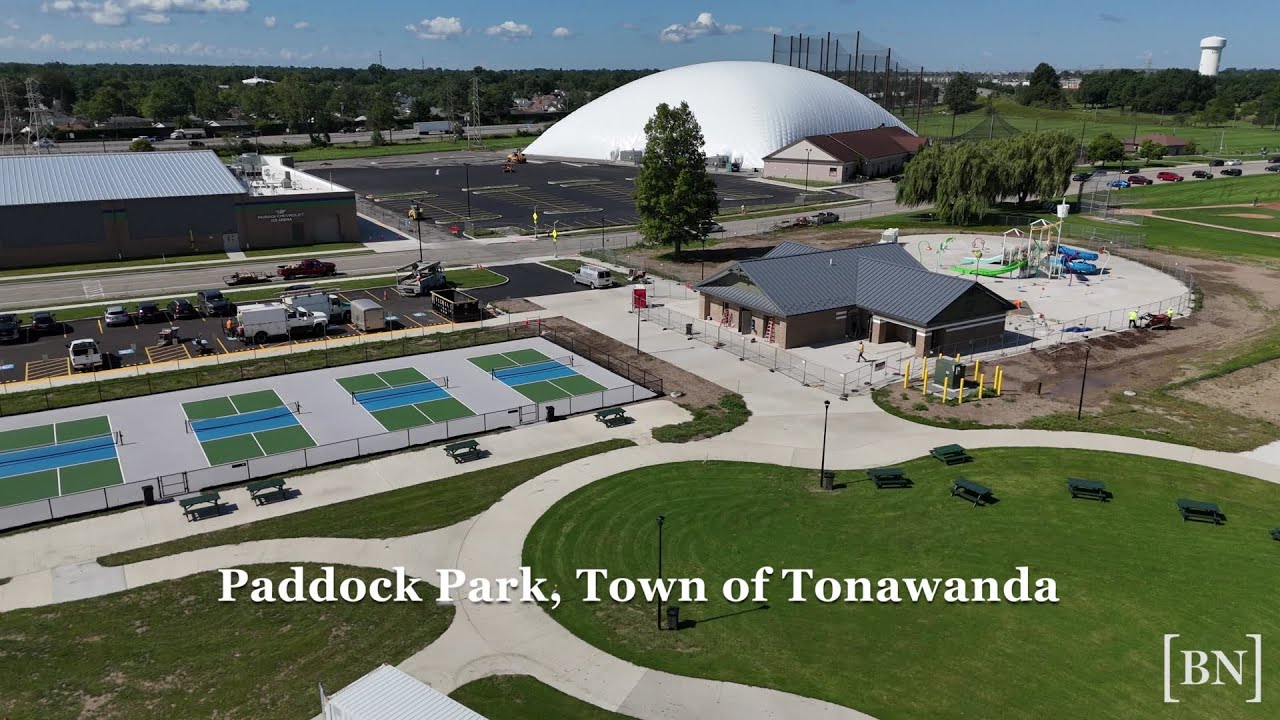 New improvements to Paddock Park in Town of Tonawanda - YouTube