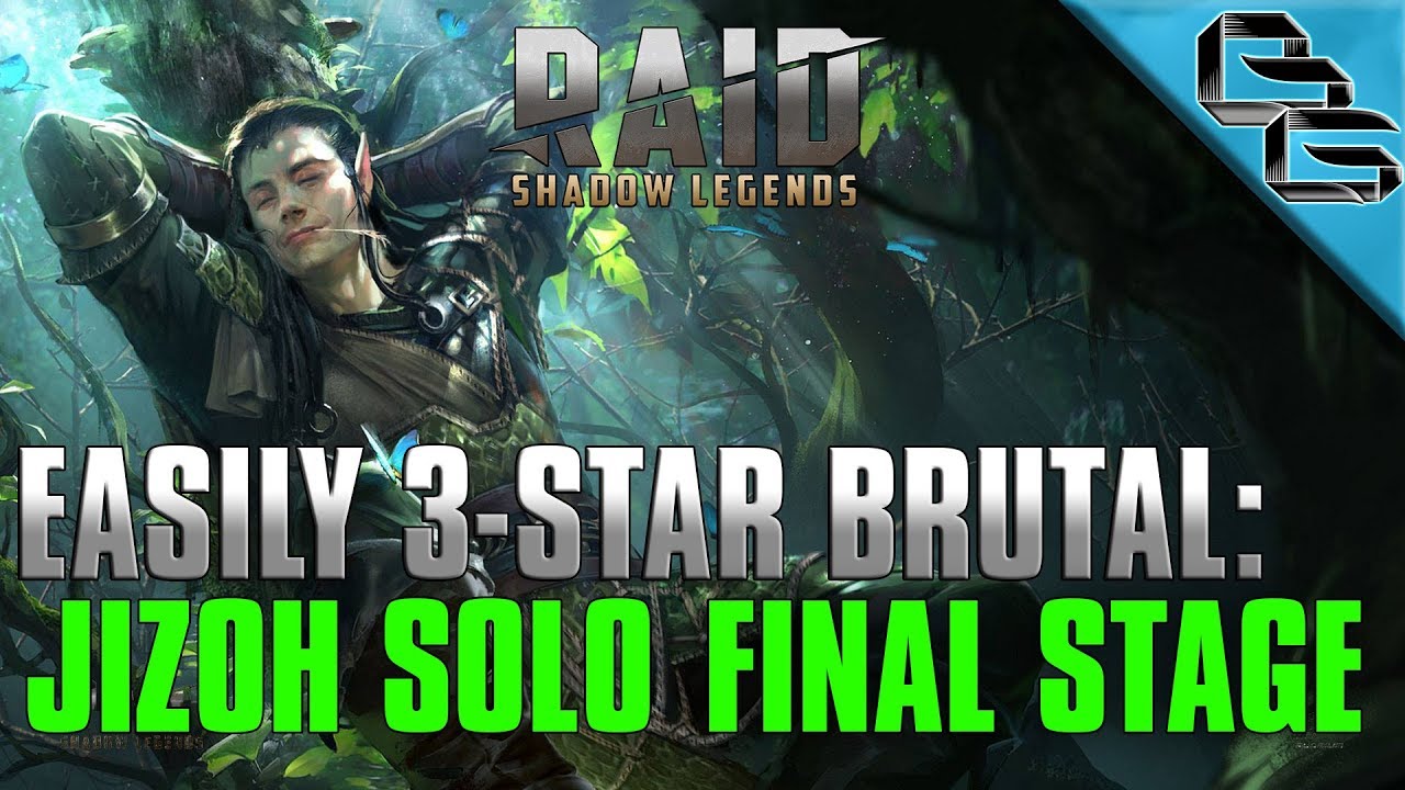RAID: Shadow Legends | EASILY 3-STAR BRUTAL!! | Jizoh Solo Stage 12.7 ...