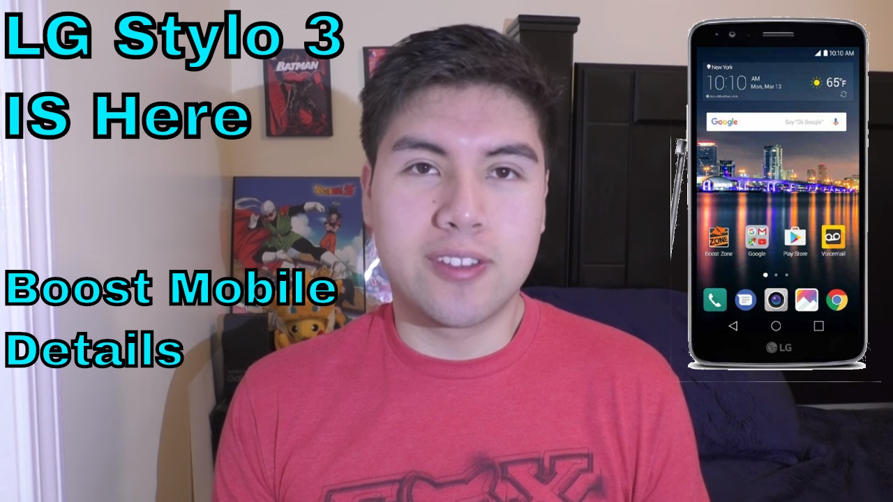 LG Stylo 3 Coming to Boost Mobile, Specs and Details HD - YouTube
