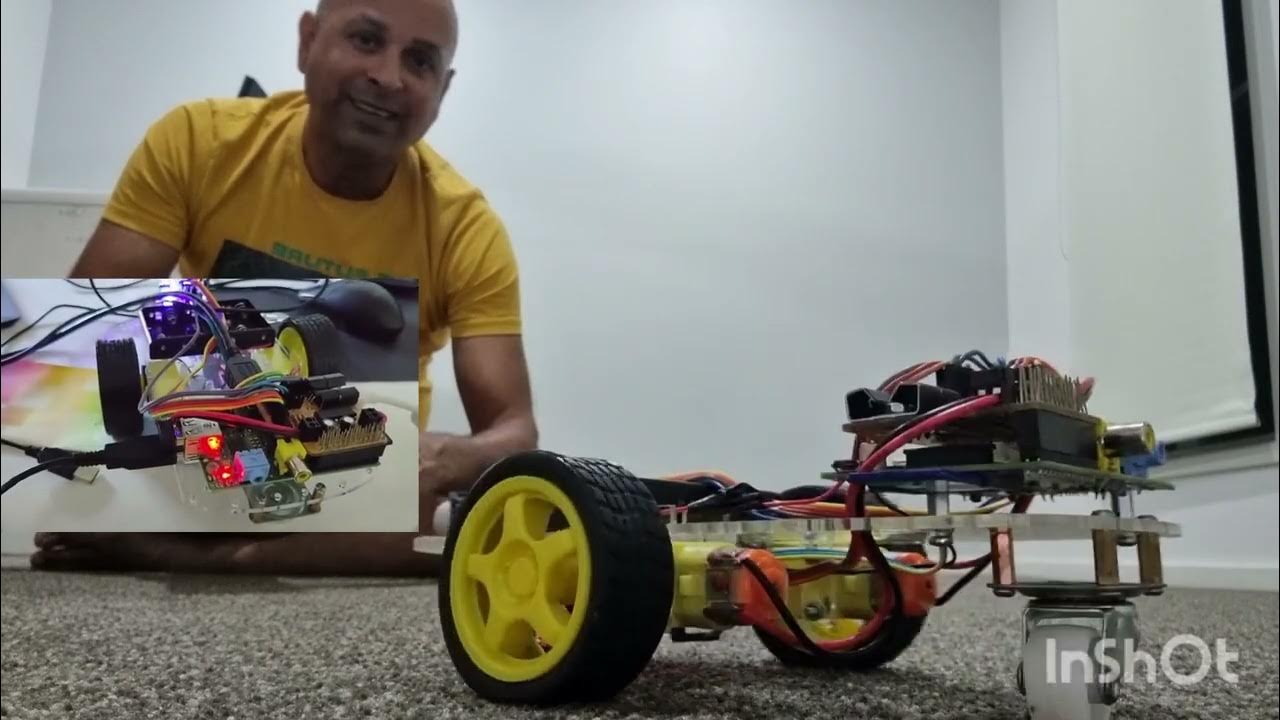 Raspberri Pi robot STEM Python Project Demo - YouTube