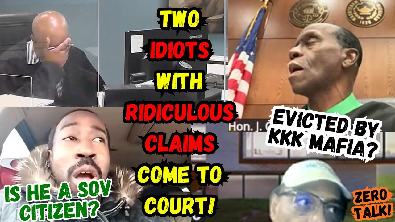 Defendant Claims Eviction By KKK Mafia AND IDIOT Wants HIS Ticket ...
