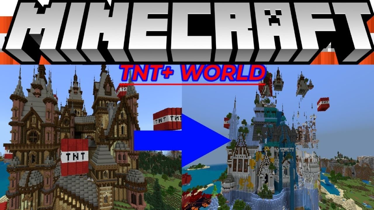 Minecraft: TNT+ World - BETTER TNT | Minecraft Marketplace... - YouTube