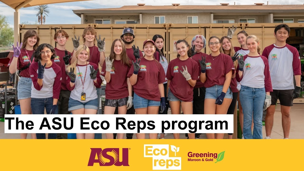 The Arizona State University Eco Reps Program - YouTube