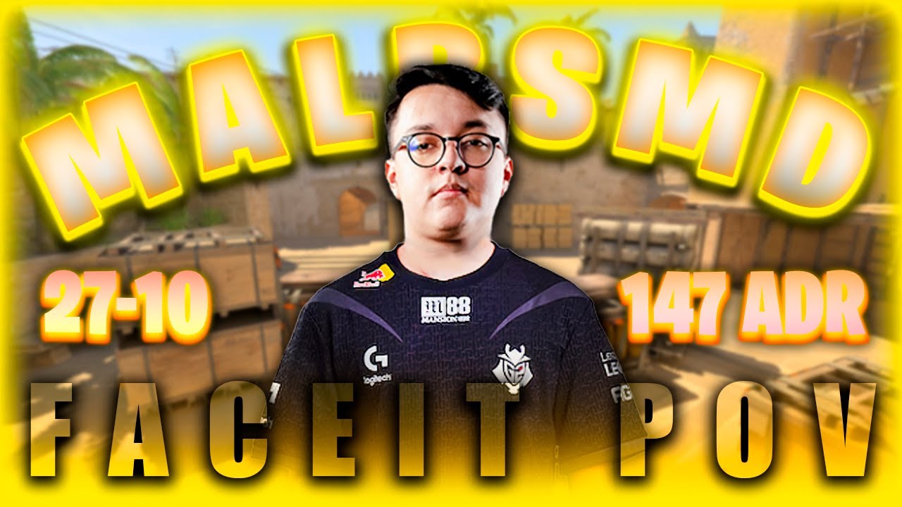[4K] malbsMd (27-10) Mirage FACEIT POV CS2🔥 - YouTube