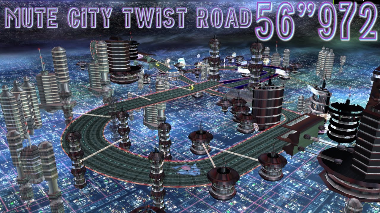 F-Zero GX Mute City Twist Road - Fat Shark - 56"972 - YouTube