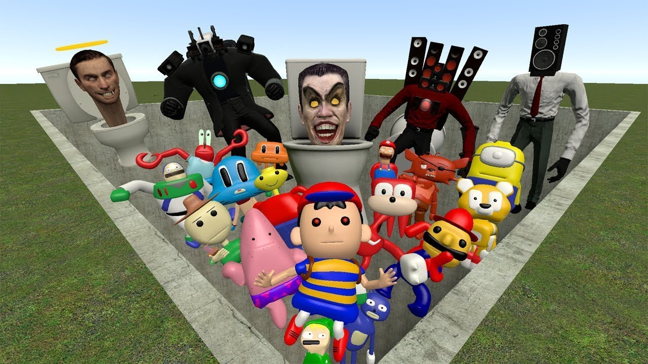 MECHA SPEAKER MAN BOSS VS MECHA CAMERA MAN BOSS 3D SANIC CLONES MEMES ...