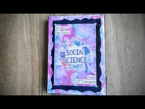 social science project/scrapbook/art integrated project/class 9 - YouTube