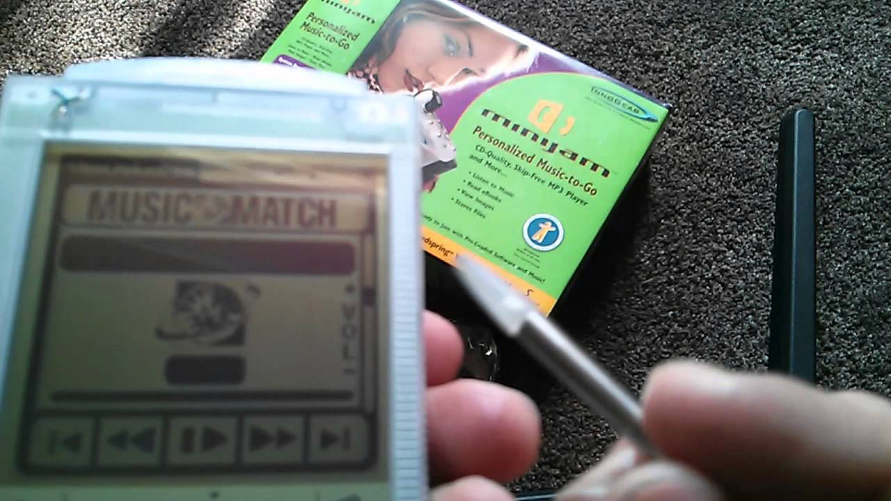 Handspring Visor MP3 Module Unboxing - YouTube