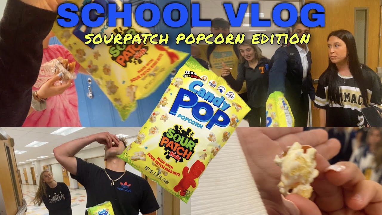 MY SCHOOL TRIES VOMIT LEVEL POPCORN - YouTube