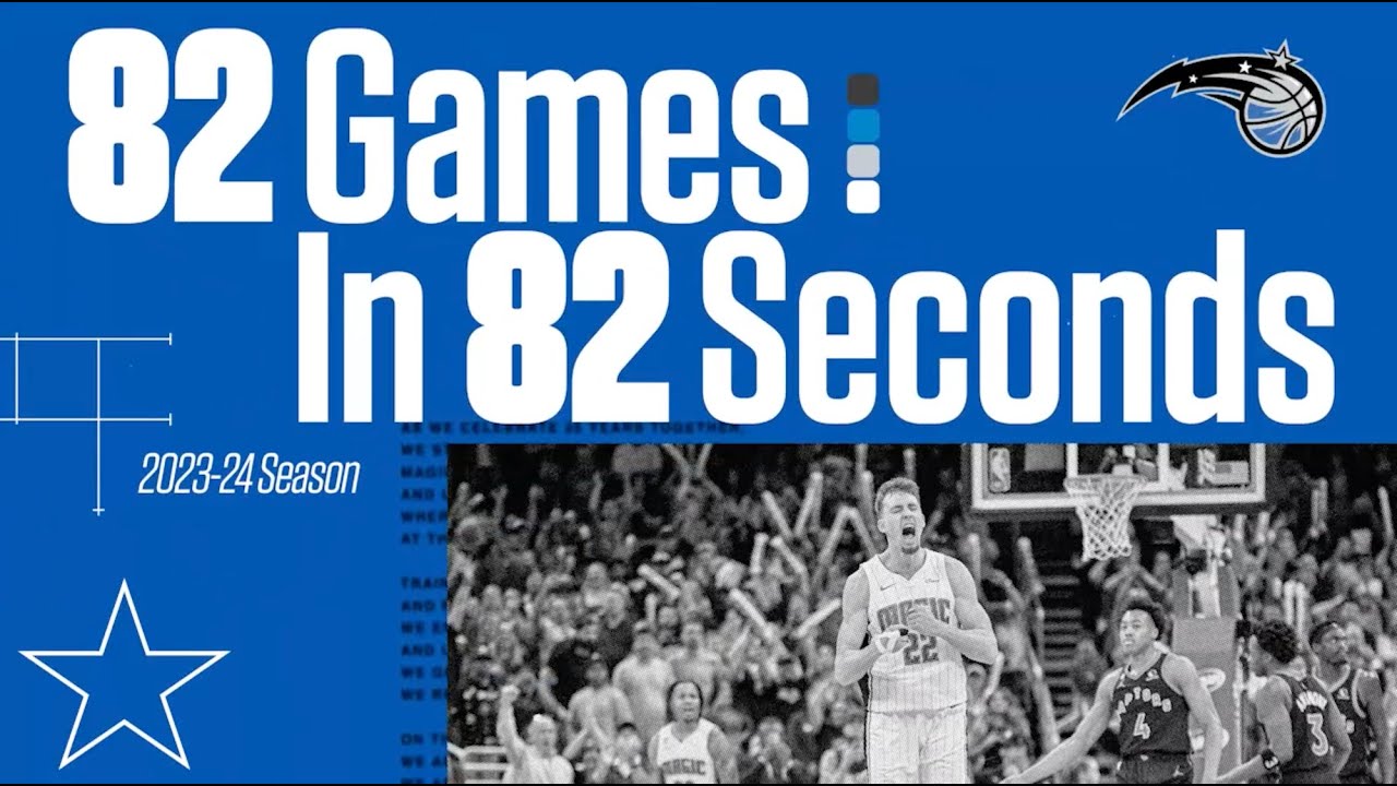 82 Games in 82 Seconds | 23-24 Season - YouTube
