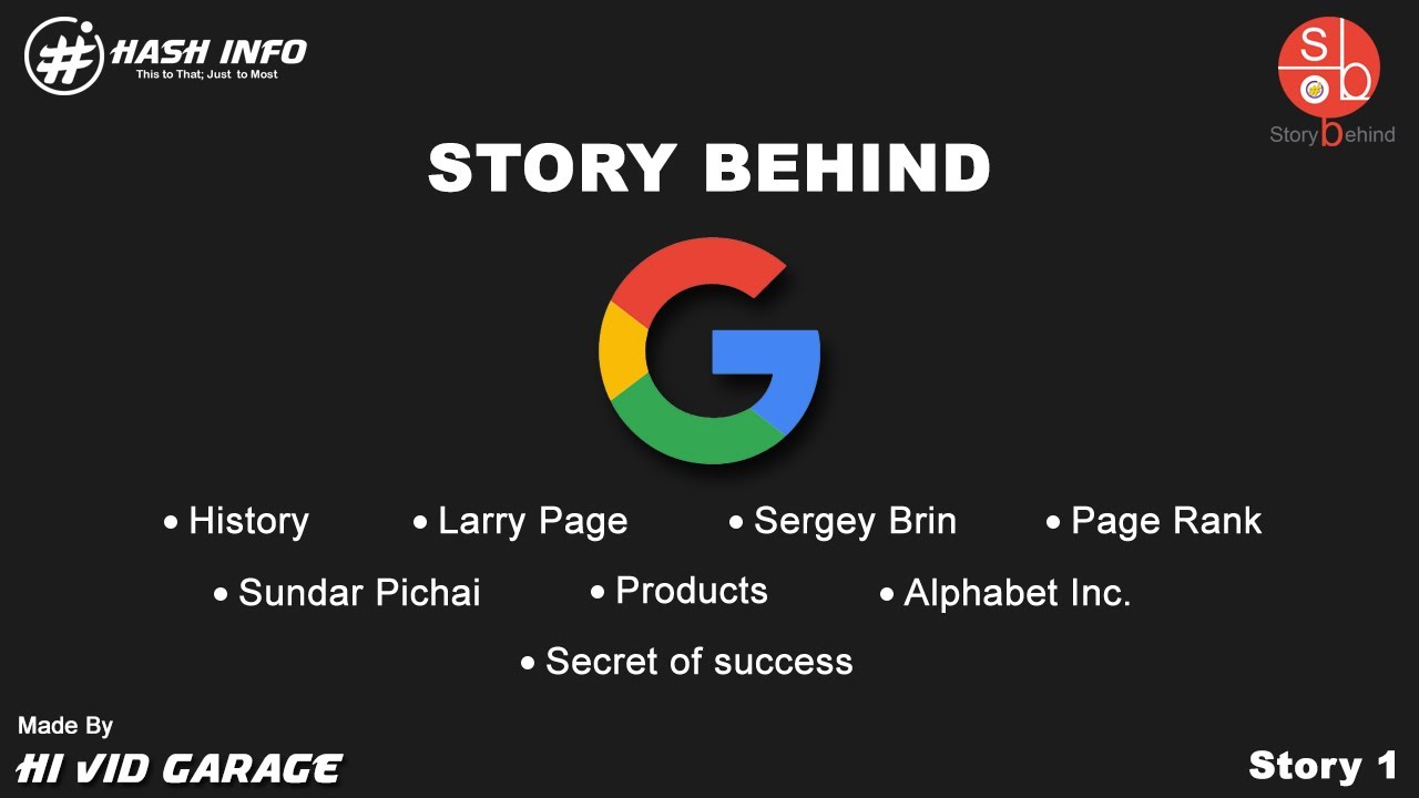 History of Google | Story Behind series | Story #1 | Hash Info - YouTube